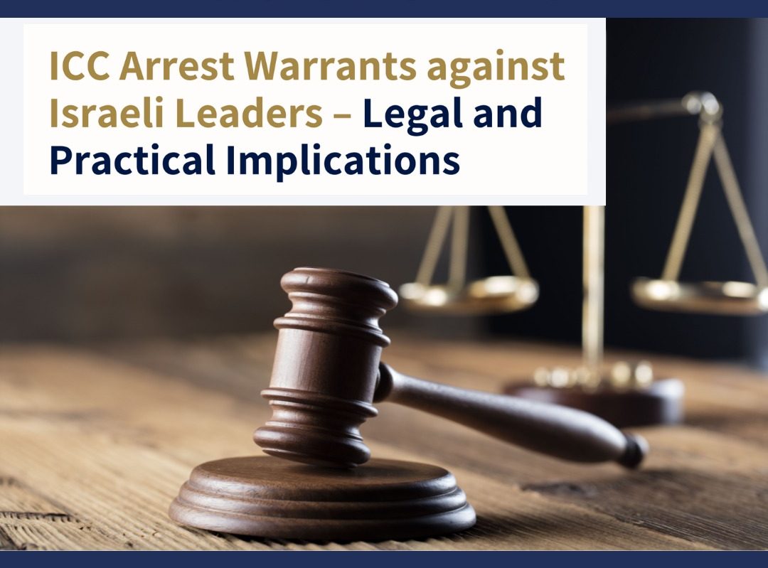 Webinar: "ICC Arrest Warrants against Israeli Leaders" – featuring Prof ...