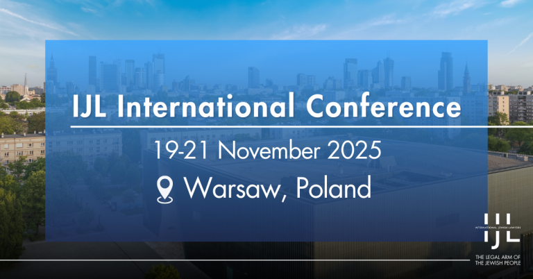 IJL - International Association of Jewish Lawyers and Jurists